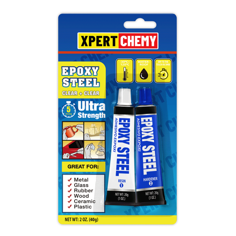 XPERTCHEMY® Epoxy AB Glue Clear Twin-Tube 2oz - xpertchemy