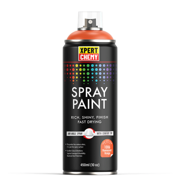 XPERTCHEMY® Spray Paint #1006 Fluorescent Orange - xpertchemy