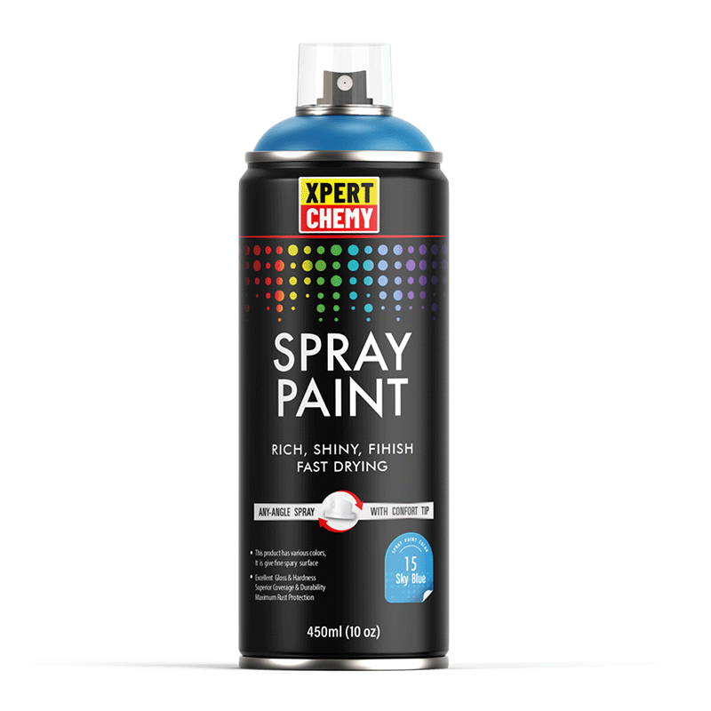 XPERTCHEMY® Multi Purpose Spray Paint #15 Sky Blue - xpertchemy