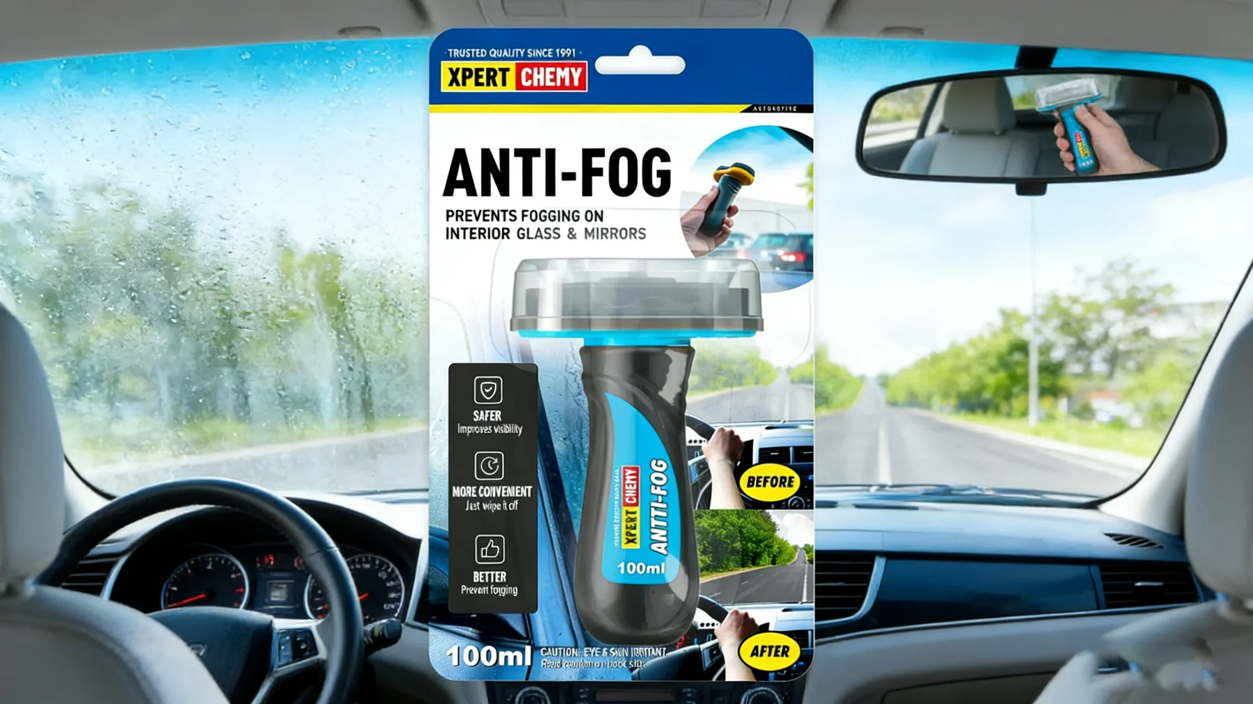 Car Glass Maintenance: Anti-Fog Tips Every Driver Should Know - xpertchemy